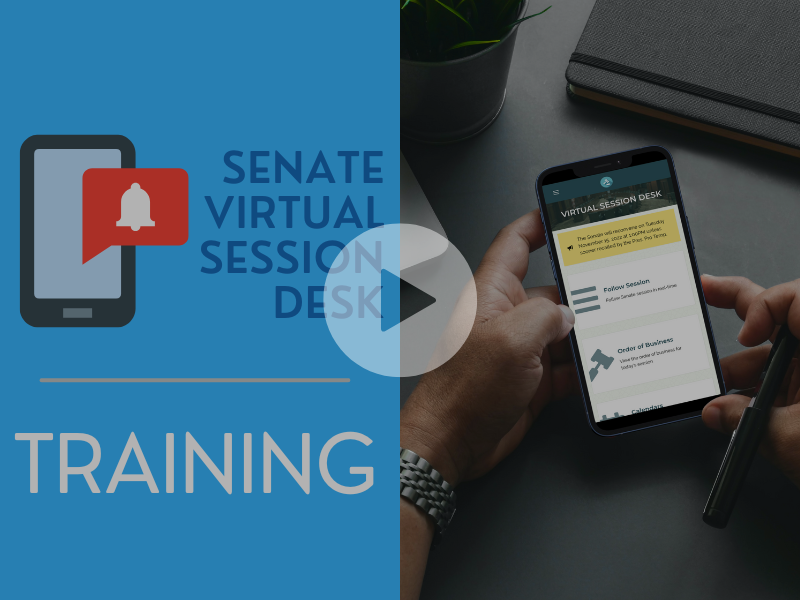 Senate Virtual Session Desk - LDPC